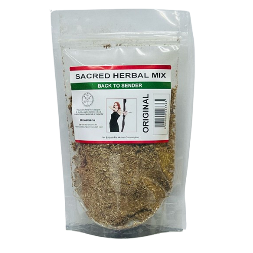 Back To Sender Sacred Herbal Mix: Powerful Curse Reversal & Protection – Incense Haven Esoteric Shop