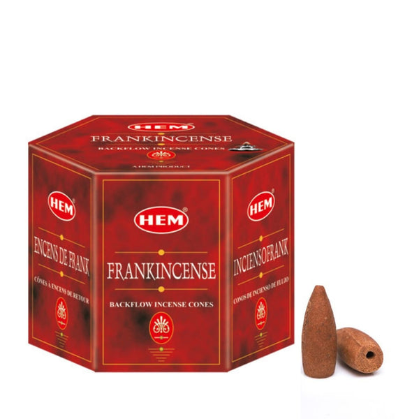 HEM FRANKINCENSE BACKFLOW CONES – Incense Haven Esoteric Shop